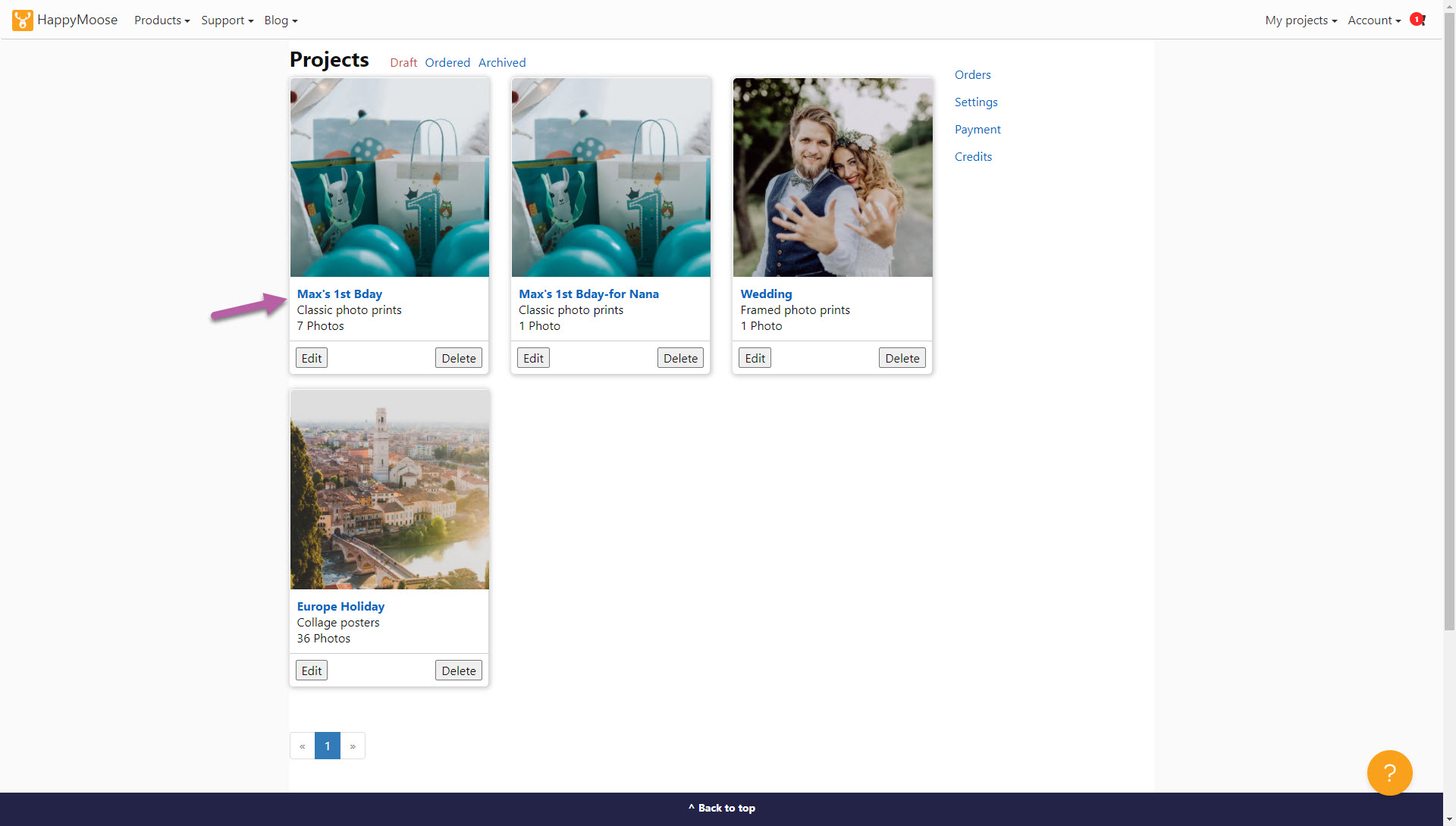 Name your projects – HappyMoose Blog